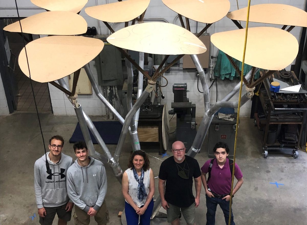 News and Media | UConn STEAM Solar Tree